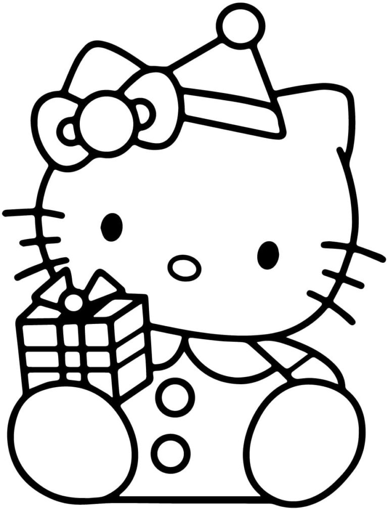 Dibujos de Hello Kitty para colorear. Imprime gratis 100 imágenes
