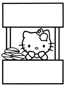 100 Coloring pages Hello Kitty For Print | WONDER DAY