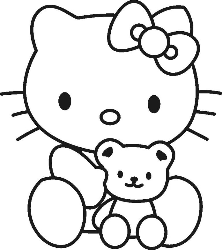 100 Ausmalbilder Hello Kitty zum Ausdrucken | WONDER DAY