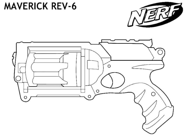 Nerf Guns coloring pages. Print for free | WONDER DAY — Coloring pages ...