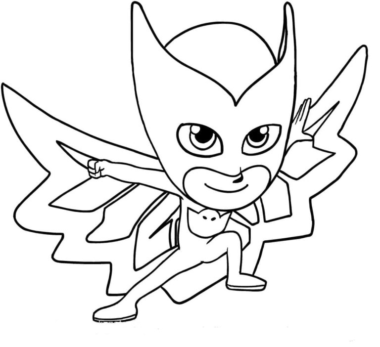 Disegni di PJ Masks da colorare. Stampa gratuitamente
