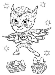 Disegni di PJ Masks da colorare. Stampa gratuitamente