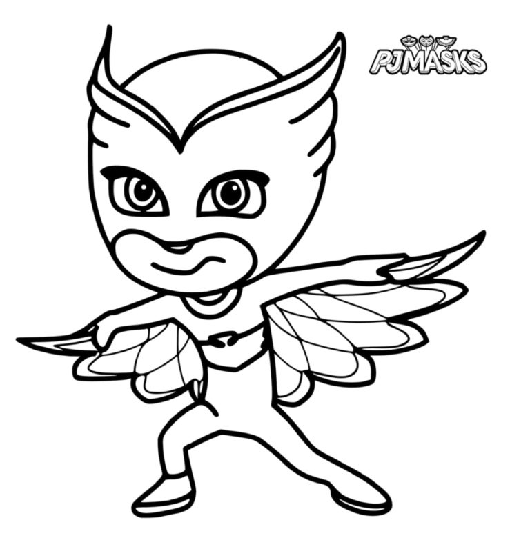 Disegni di PJ Masks da colorare. Stampa gratuitamente