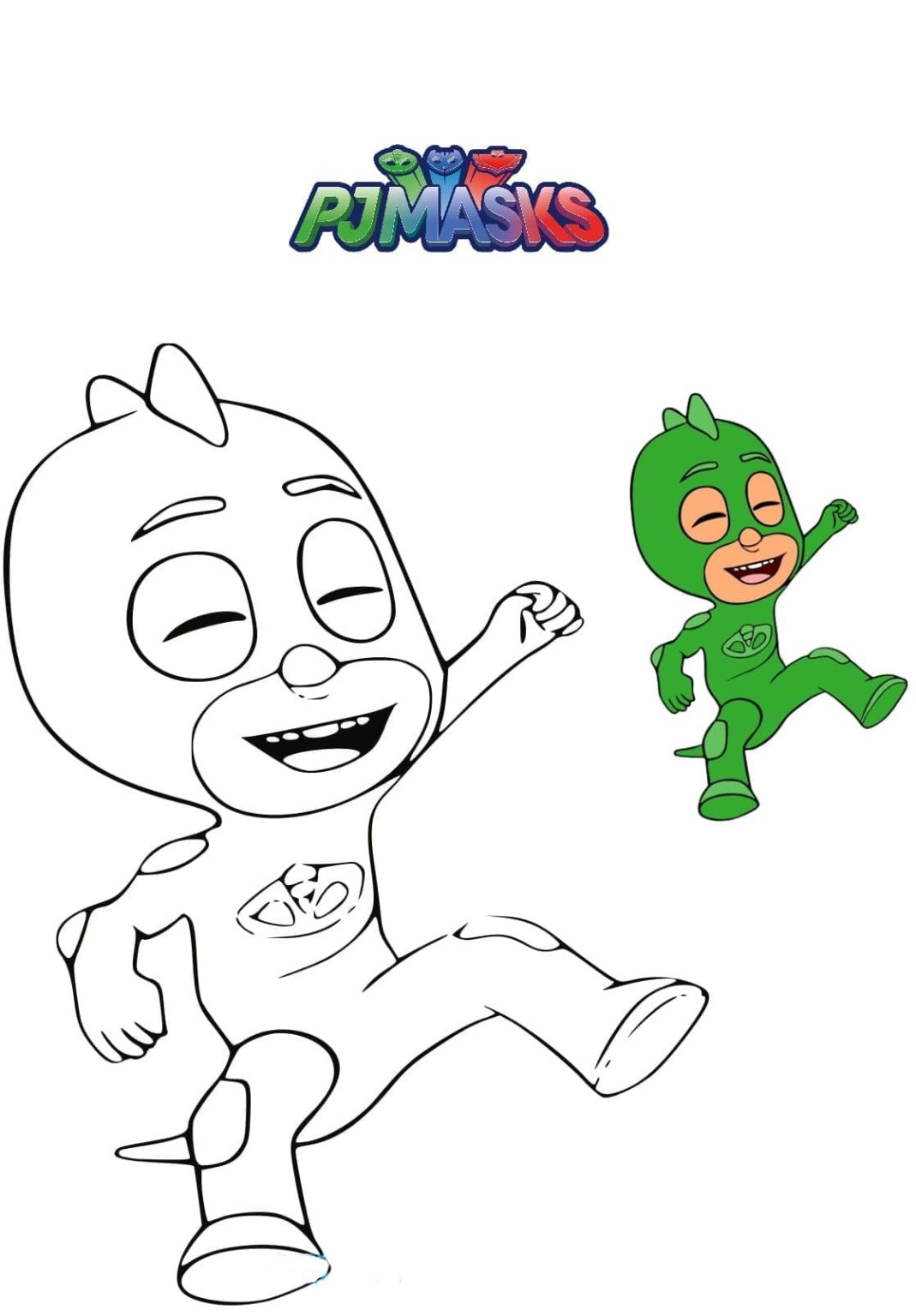 Disegni di PJ Masks da colorare. Stampa gratuitamente