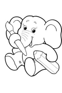 Coloring Pages for Kids 3 Years Old. Print for free | WONDER DAY ...