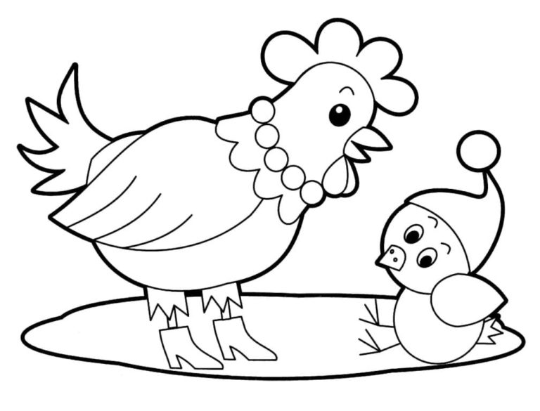 Printable Coloring Pages for Kids 5 Year Olds | WONDER DAY — Coloring ...