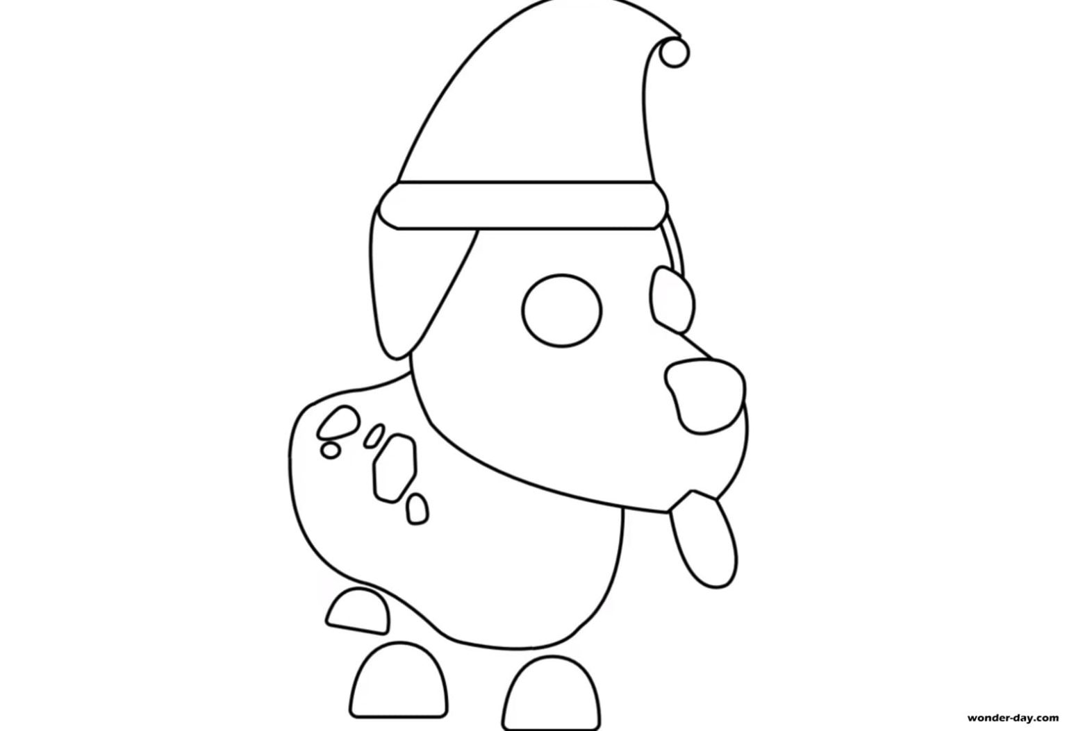 Adopt Me Coloring pages | Wonder-day.com