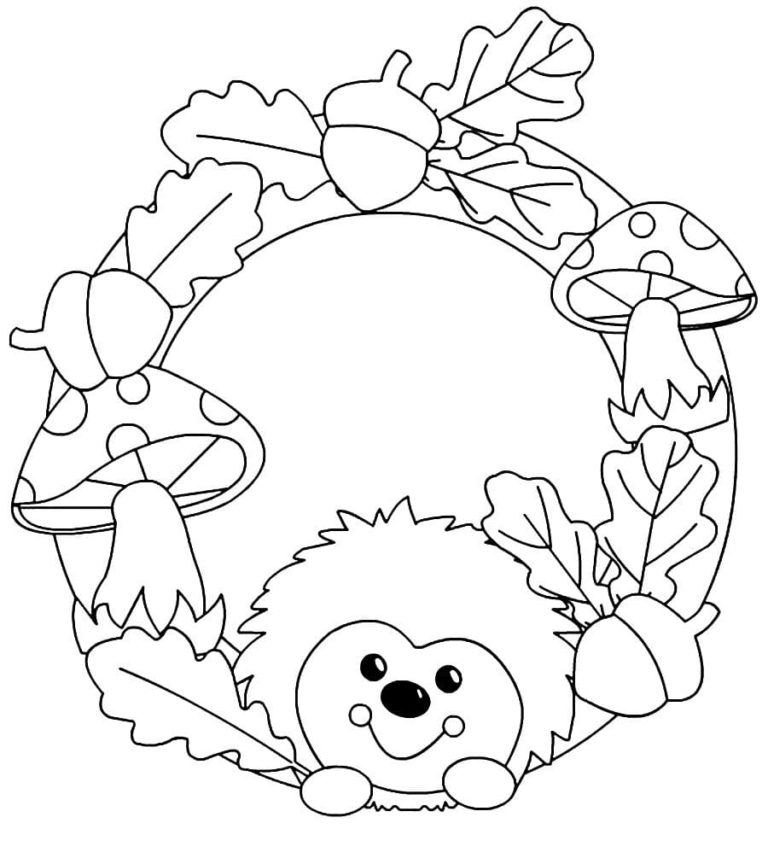 Fall Coloring pages. 120 Free Coloring Pages for Kids