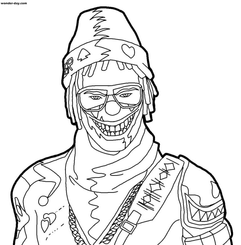 Free Fire coloring pages. Print for free in A4 format