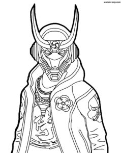 Free Fire coloring pages. Print for free in A4 format