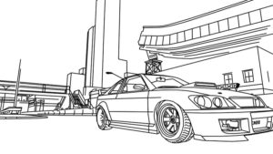 GTA Coloring Pages. 100 Printable Colorings Pages