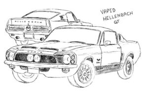 GTA Coloring Pages. 100 Printable Colorings Pages