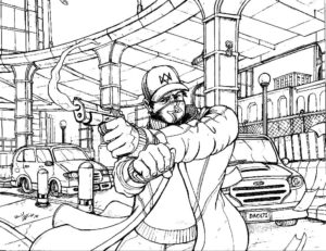 GTA Coloring Pages. 100 Printable Colorings Pages