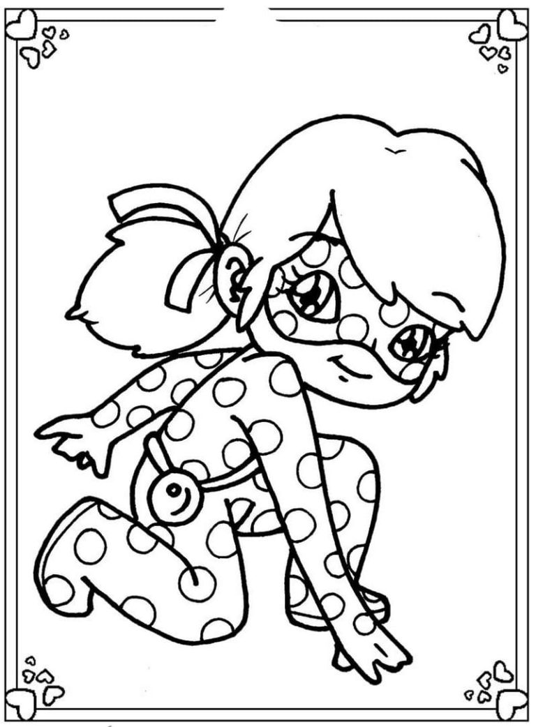 Disegni da colorare Ladybug. 120 Disegni da colorare gratis