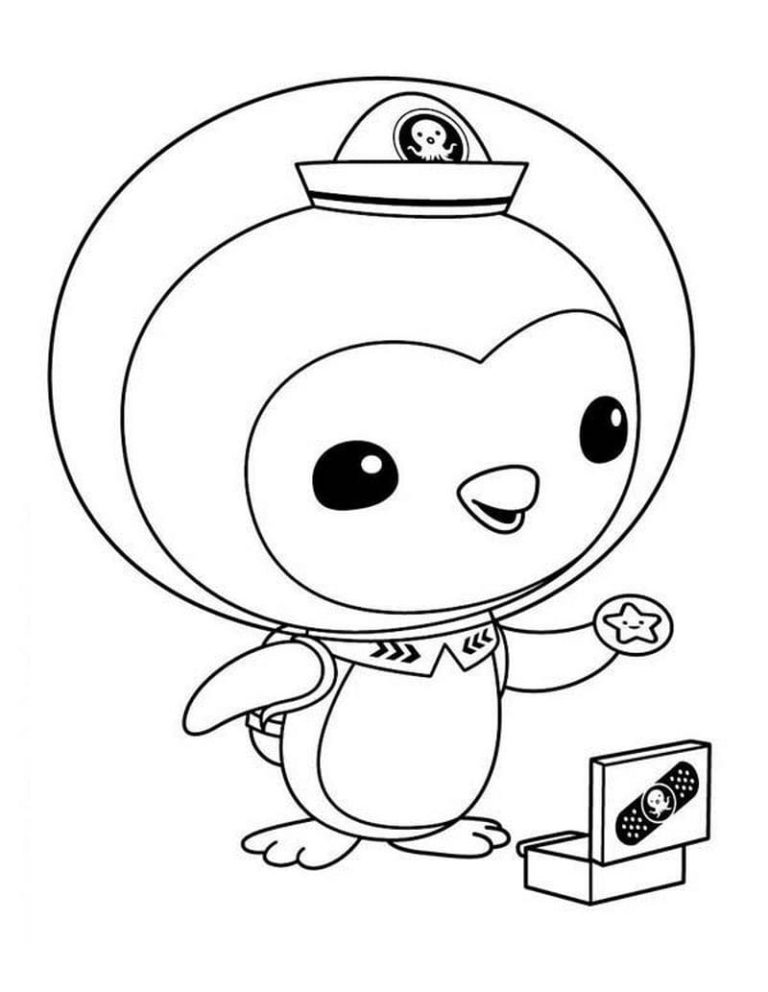 Octonauts Coloring Pages. Print free for Kids | WONDER DAY — Coloring ...
