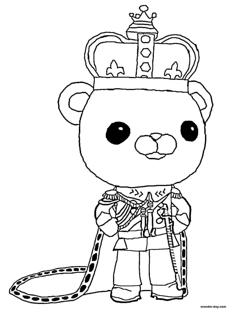 Octonauts Coloring Pages. Print free for Kids | WONDER DAY — Coloring ...