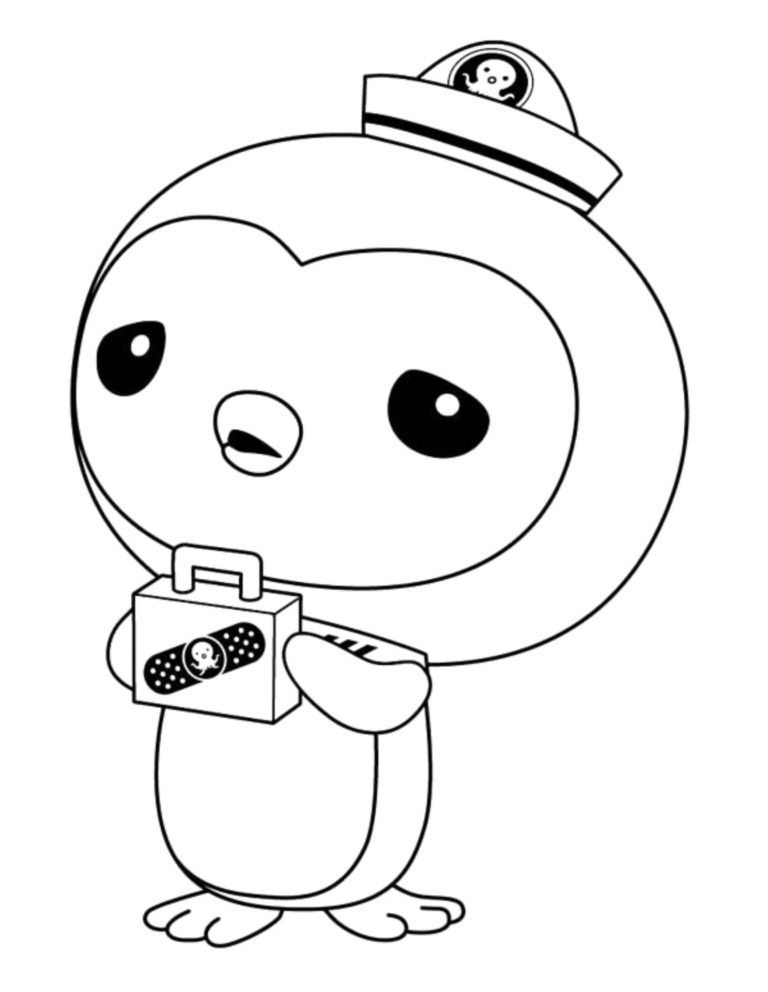Octonauts Coloring Pages. Print free for Kids | WONDER DAY — Coloring ...