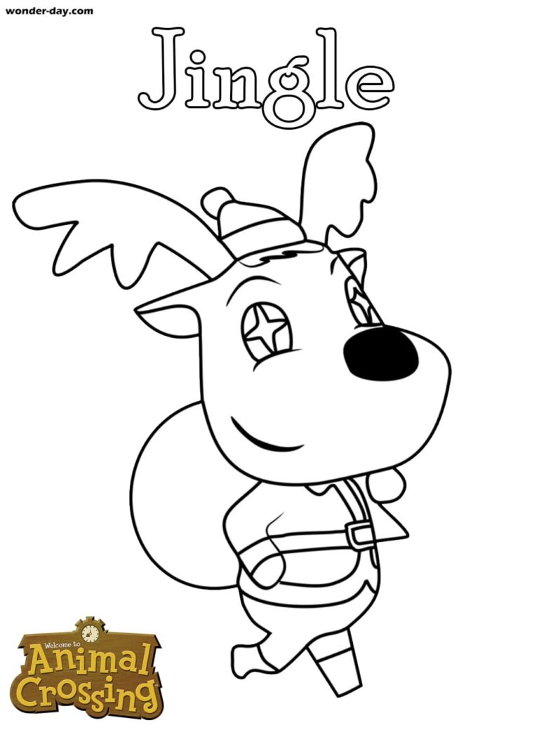 Animal Crossing Coloring Pages. 90 Printable Coloring Pages