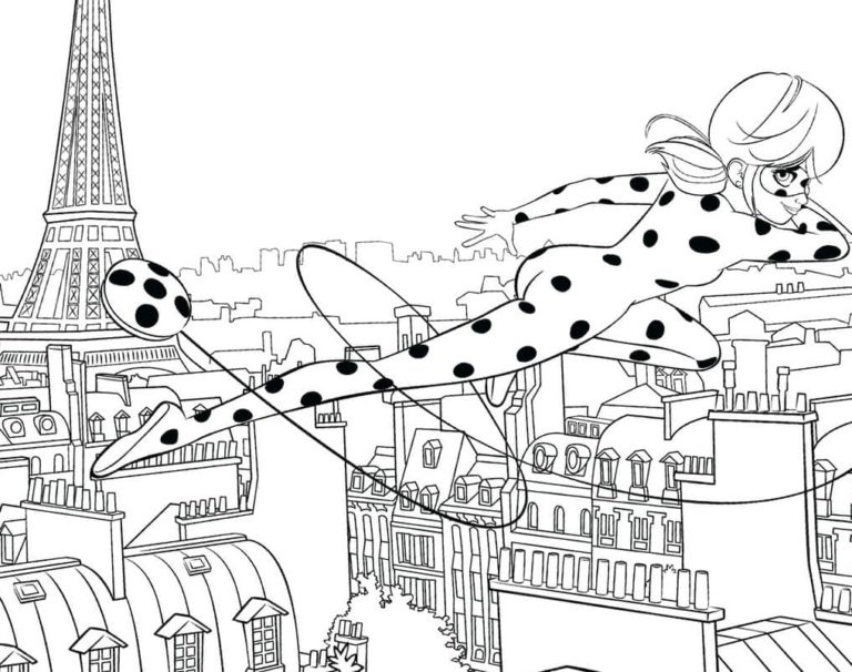 Раскраски Леди Баг и Супер Кот (140 штук). Топ коллекция