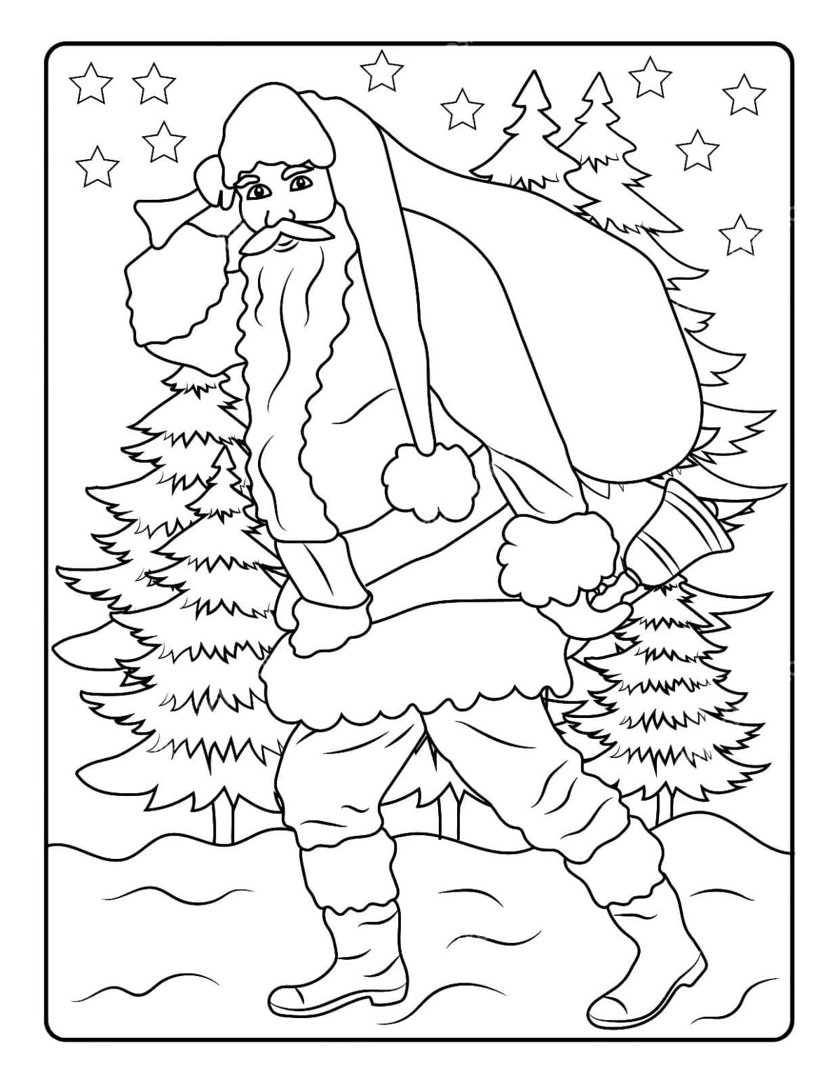 Раскраски Новый Год | Скачать и распечатать для детей