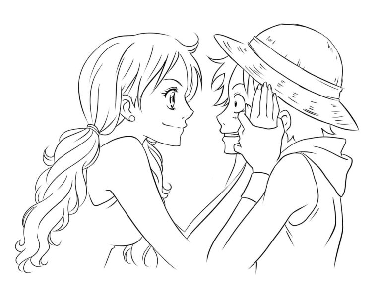 One Piece Coloring pages. Download and print for free