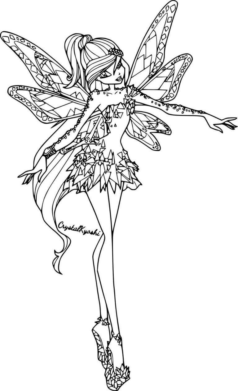 Winx Club coloring pages. Print for free | WONDER DAY — Coloring pages ...