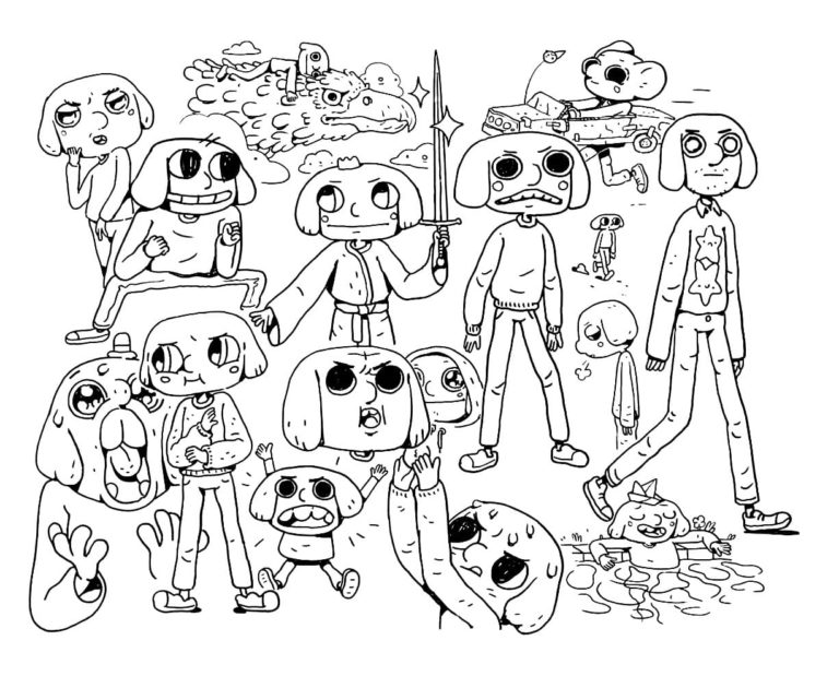 Cartoon Network Coloring Pages - 100 Free Coloring pages