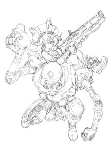 Apex Legends coloring pages - 80 Printable coloring pages