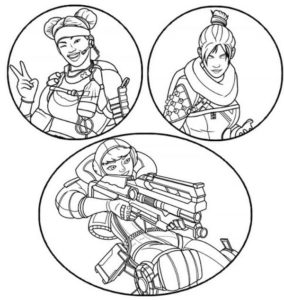 Apex Legends coloring pages - 80 Printable coloring pages
