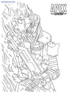 Apex Legends coloring pages - 80 Printable coloring pages