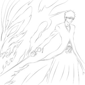 Bleach coloring pages - 90 Printable coloring pages