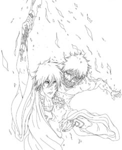 Bleach coloring pages - 90 Printable coloring pages