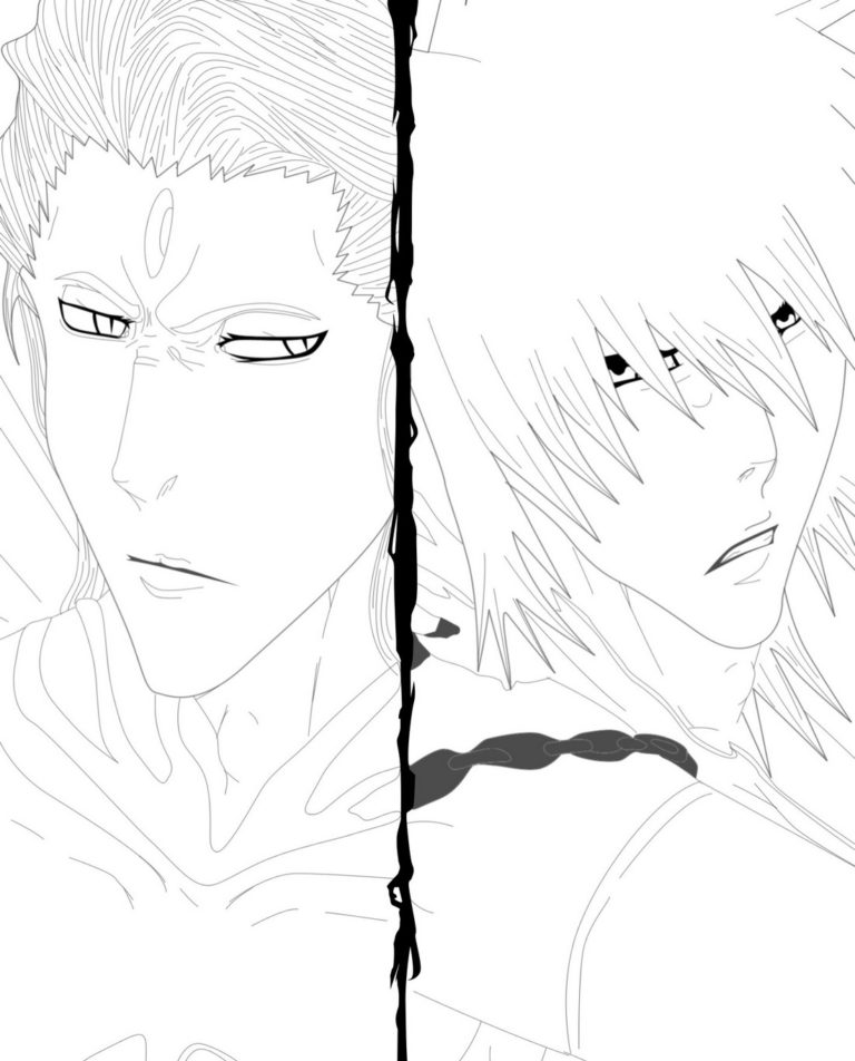 Bleach coloring pages - 90 Printable coloring pages