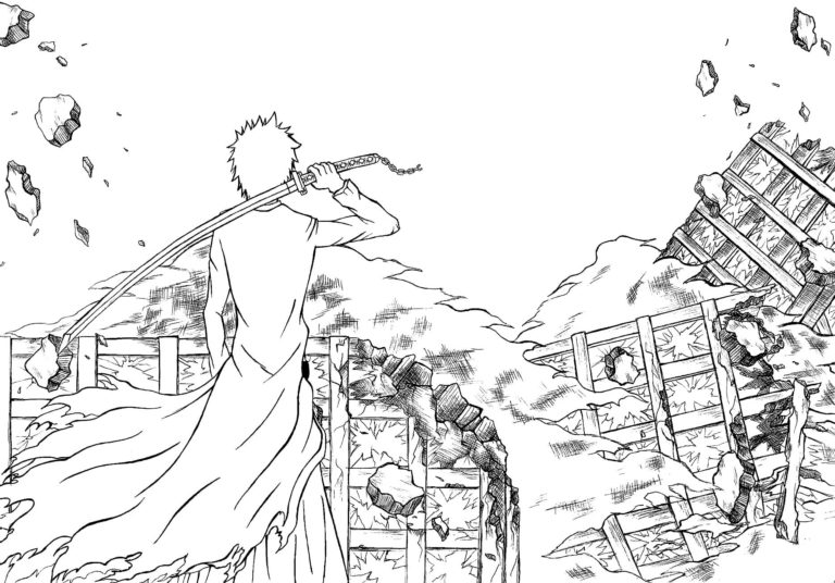 Bleach coloring pages - 90 Printable coloring pages