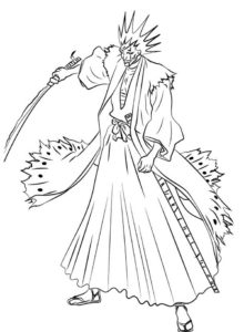 Bleach coloring pages - 90 Printable coloring pages