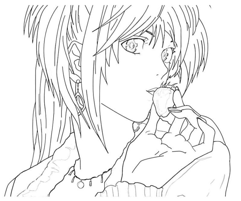 Death Note Coloring Pages - Best coloring pages | WONDER DAY — Coloring ...