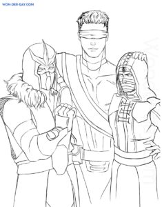 Sub Zero coloring pages - 90 Free coloring pages | WONDER DAY ...