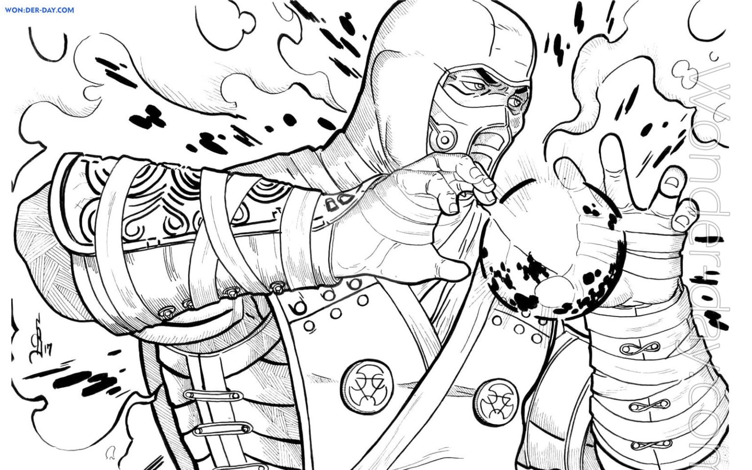 Sub Zero coloring pages - 90 Free coloring pages | WONDER DAY ...