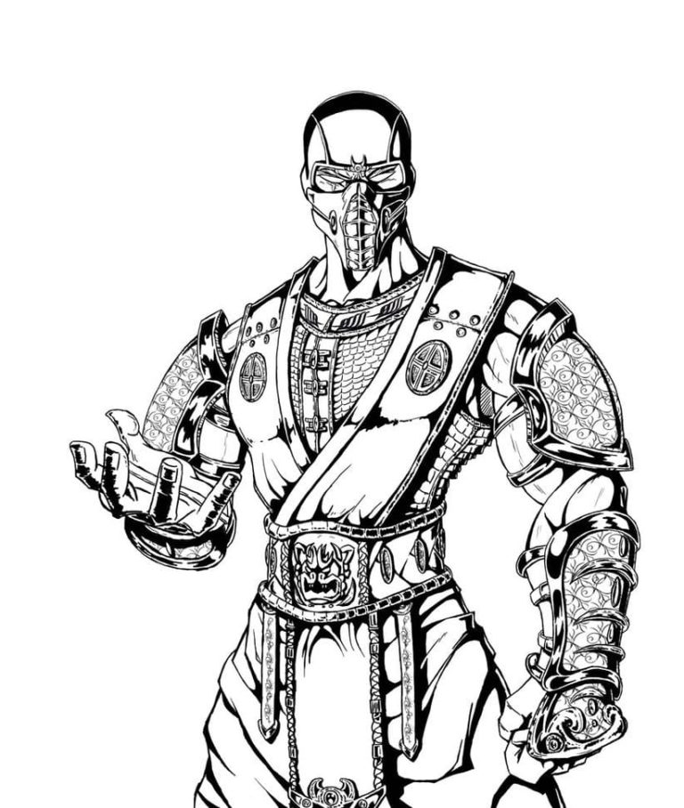 Sub Zero coloring pages - 90 Free coloring pages | WONDER DAY ...