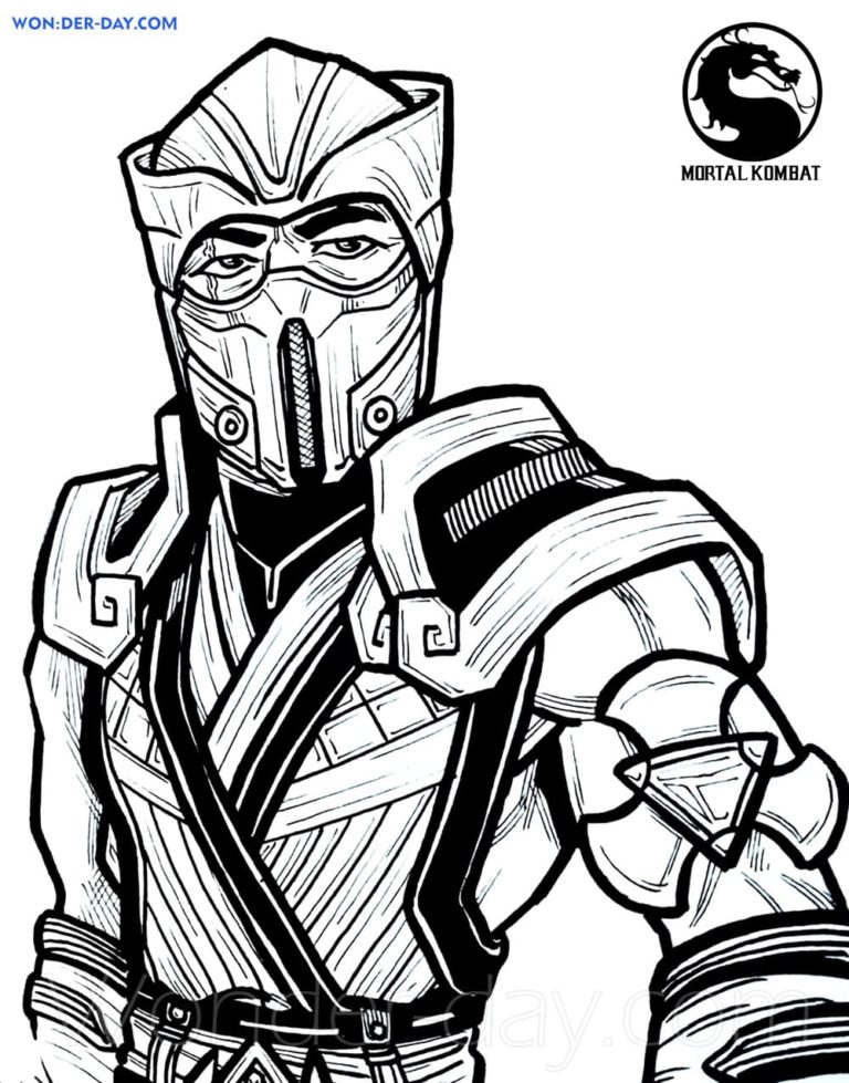 Sub Zero coloring pages - 90 Free coloring pages | WONDER DAY ...