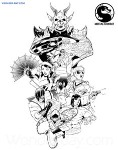 Sub Zero coloring pages - 90 Free coloring pages | WONDER DAY ...