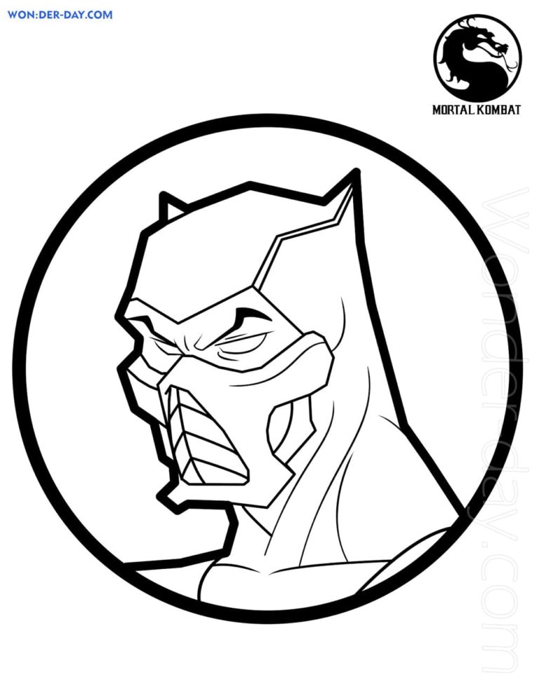 Sub Zero coloring pages - 90 Free coloring pages | WONDER DAY ...