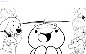 TheOdd1sOut coloring pages - Free coloring pages