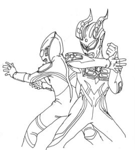 Ultraman coloring pages - 80 Printable coloring pages