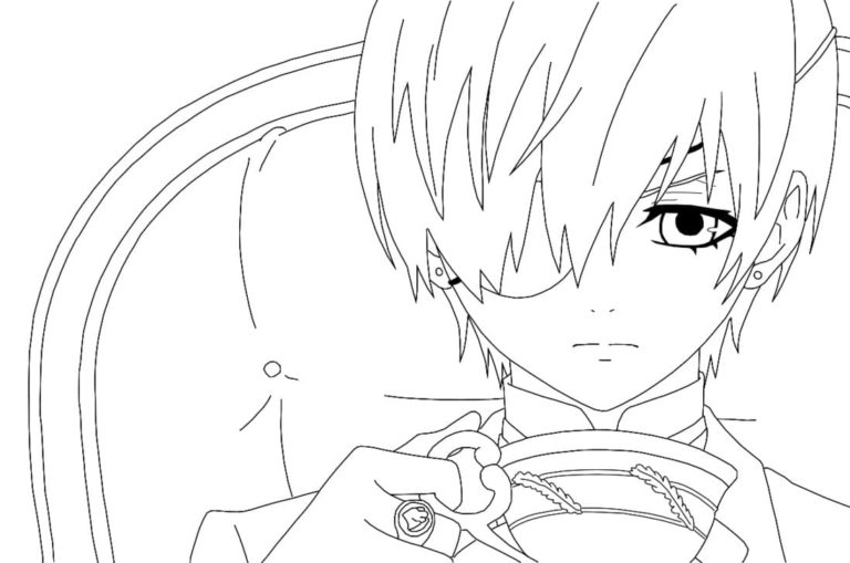 Black Butler coloring pages - Best coloring pages from anime