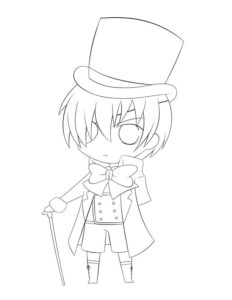 Black Butler coloring pages - Best coloring pages from anime