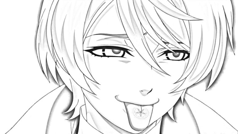 Black Butler coloring pages - Best coloring pages from anime