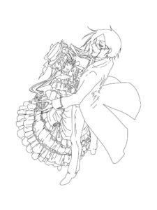 Black Butler coloring pages - Best coloring pages from anime