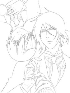 Black Butler coloring pages - Best coloring pages from anime