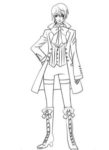 Black Butler coloring pages - Best coloring pages from anime